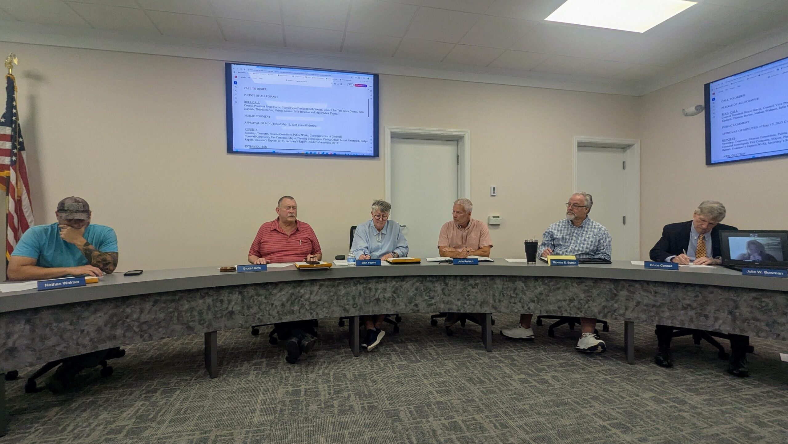 Cornwall Borough Council continues discussion on broadcasting meetings - LebTown